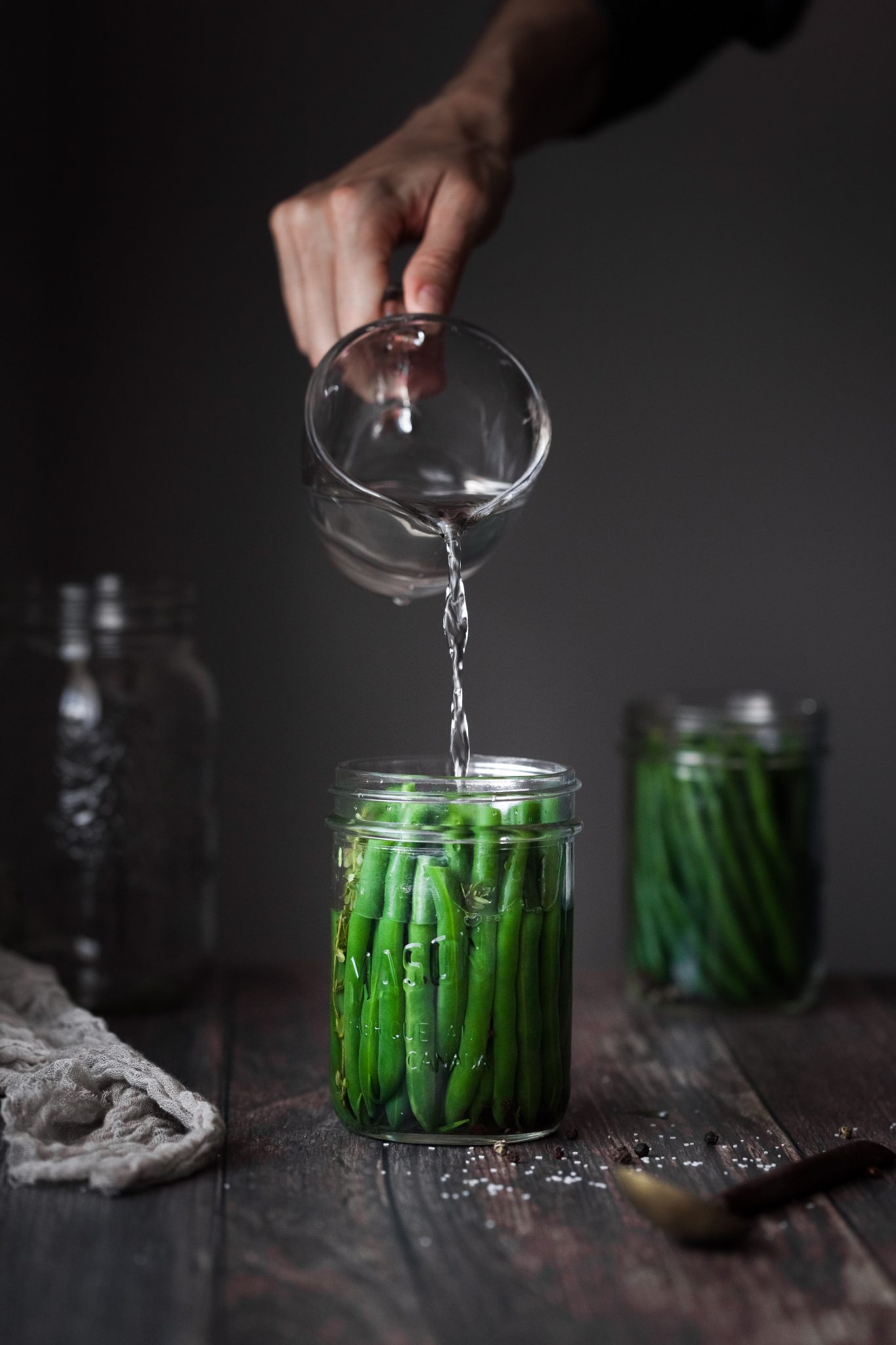 Easy Quick Pickled Green Beans - The Simple Green